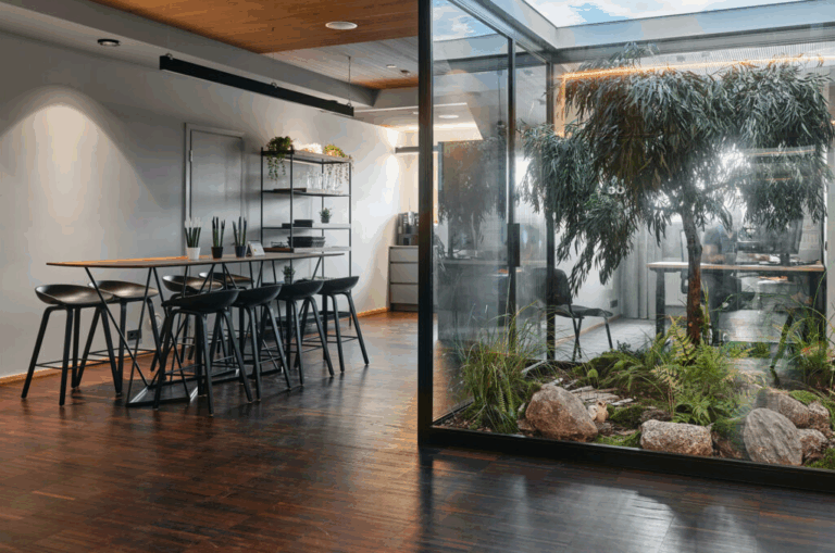 5 ideas how to use wood in an office: bring biophilic design to life ...